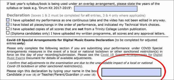 Easy Guide: Trinity Digital Exams - The Young Musician Music Institute